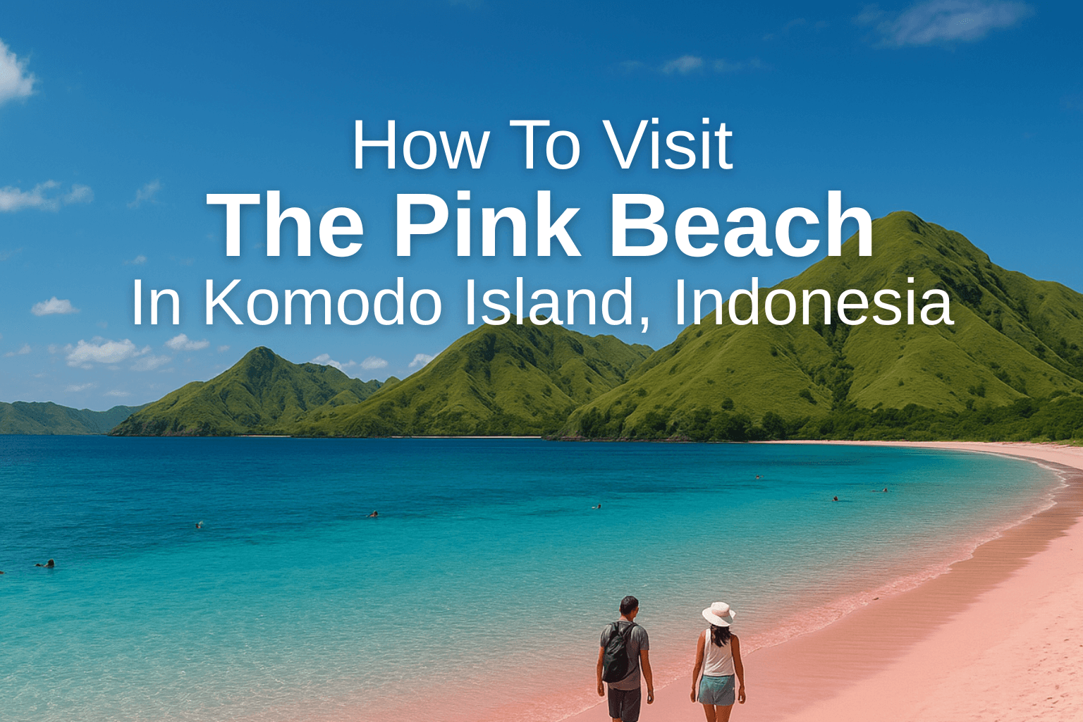 How To Visit The Pink Beach In Komodo Island, Indonesia